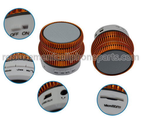 PDA , Tablet , Cell Phone Mini Speaker with FM radio 20Hz ~ 20KHz Frequency