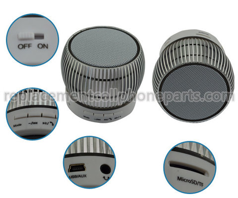 45mm Rechargeable Cell Phone Mini Speaker , bluetooth music speaker