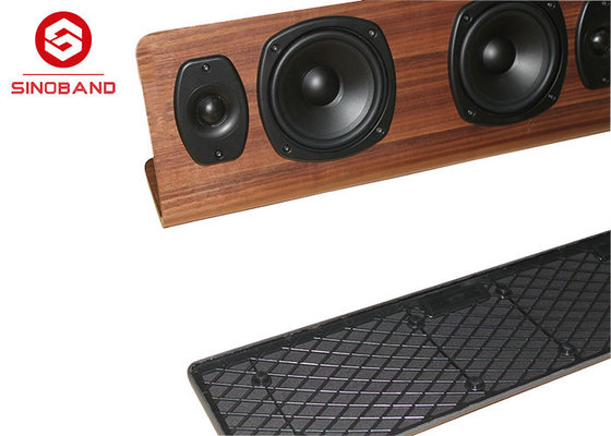Home Theater Wooden Cell Phone Bluetooth Speakers with Microphone