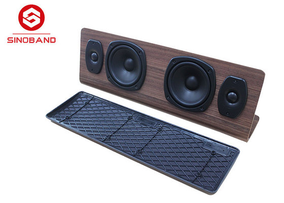 Home Theater Wooden Cell Phone Bluetooth Speakers with Microphone