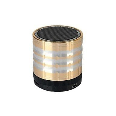 Golden Wireless Bluetooth Portable Speaker Subwoofer with FM , K1 Speaker