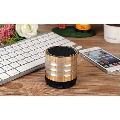 Golden Wireless Bluetooth Portable Speaker Subwoofer with FM , K1 Speaker