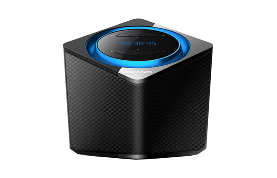 同期表示叙情詩との携帯電話の黒のための FM のラジオの Bluetooth の携帯用スピーカー