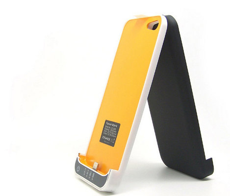 2200mAh iPhone 5 / 5S Backup Charger Case Black External Battery Power Bank