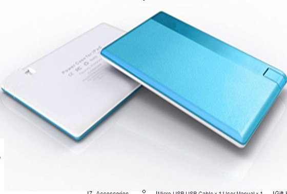 Mini emergency Credit Card Power Bank fast charge rechargeable mobile charger