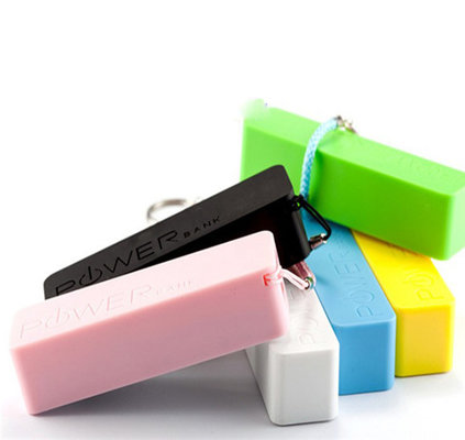 2200mah handy cellphone power bank ROHS cylinder Lithium - ion power charger