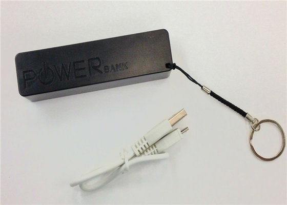 Li - polymer ABS Mobile Power Bank 2600mAh tube cylinder mobile charger