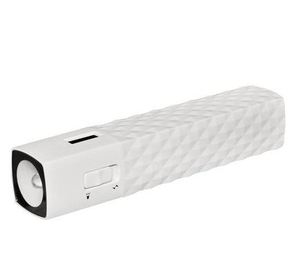 Blackberry cylinder Mobile Power Bank 2600mAh ultra thin with hand lamps