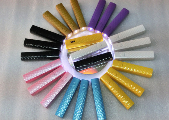 fast charge tube power bank smartphone metal colorful power charger