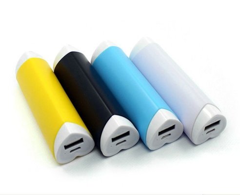 Portable tube Mobile Power Bank 2600mAh External ROHS for iPhone