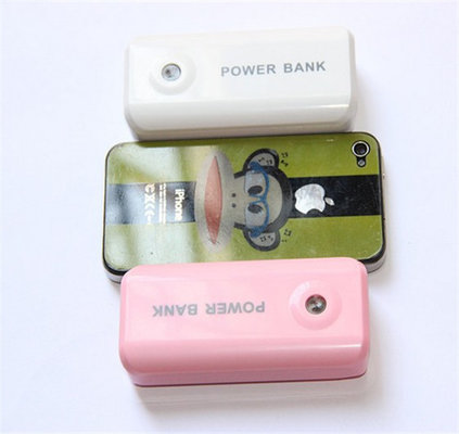 travel 8000mah keychain power bank external battery super slim metal
