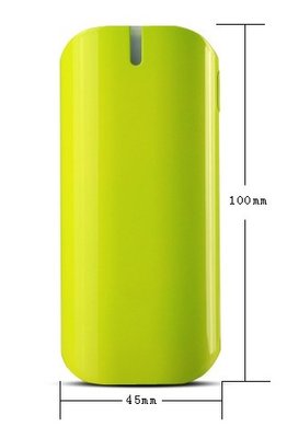 6000mah tube Universal Power Bank Charger Emergency for smart phone