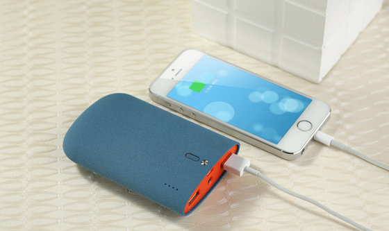 AAA Battery cellphone power bank black / grey , professional mobile charger