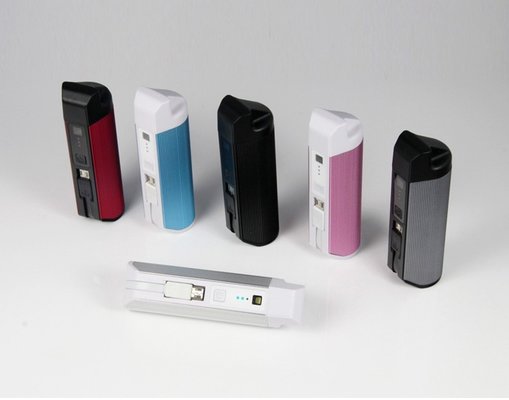 2200mAh fast charge power bank lipstick external mobile charger with ROHS