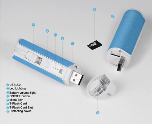 handy Mobile Power Charger , keychain super slim professional power Bank