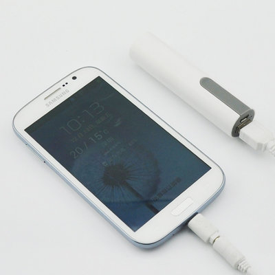 ABS / PC cellphone power bank  for samsung galaxy note in  black / grey