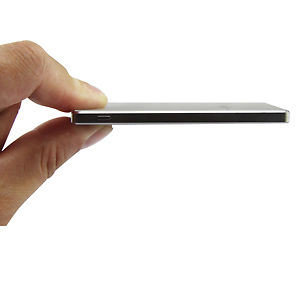 Colorful ultra thin mobile power bank charger for smartphone , 750mah