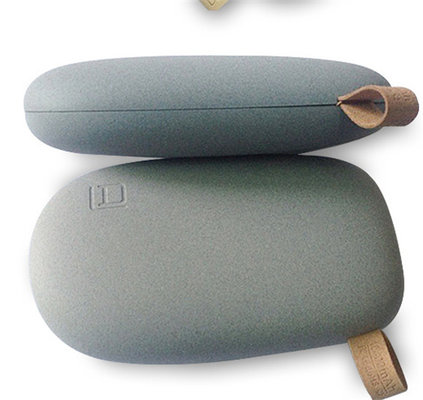black , Grey Stone cellphone power bank 6000mAH external battery charger
