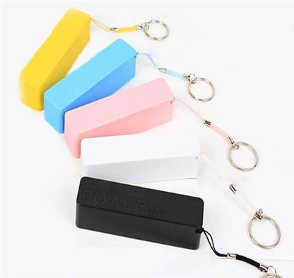 Mini ABS perfume power bank for samsung galaxy , blue / green / pink