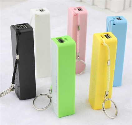 Mini ABS perfume power bank for samsung galaxy , blue / green / pink