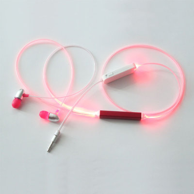 Small Light Up in ear phones  for Mp3 / tablet / PC , LED Dynamic