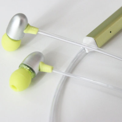 Stereo Audio Light Up Earbuds colorful hands free light earphones