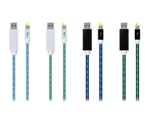 Visible Sync Light Up Cable Glowing for iPhone 5 / 5S / 5C / iPad 4 Air
