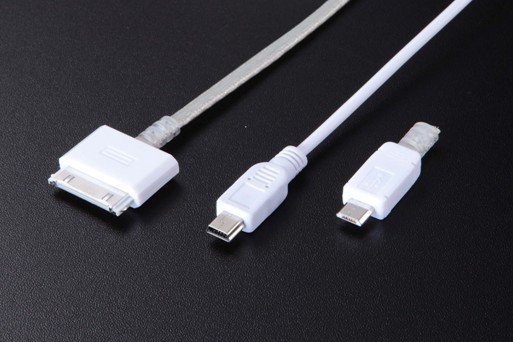Eco – friendly retractable lightning cable luminous Glowing compatible cable