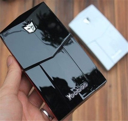 double usb smartphone power bank wallet manual With led flashlight