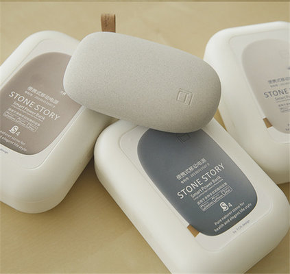 Stone Dual USB Cell Phone Power Bank high capacity CE , ROHS , FCC