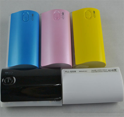 10000mah Mini High capacity Cell Phone Power Bank for Samsung Galaxy / HTC