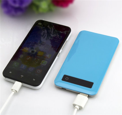 Ultra thin Aluminium Cell Phone Power Bank  for Samsung Galaxy S3 / S4