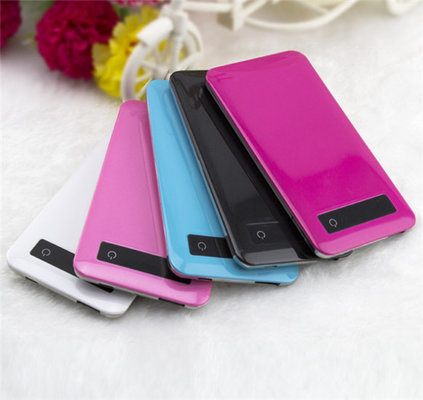 Ultra thin Aluminium Cell Phone Power Bank  for Samsung Galaxy S3 / S4