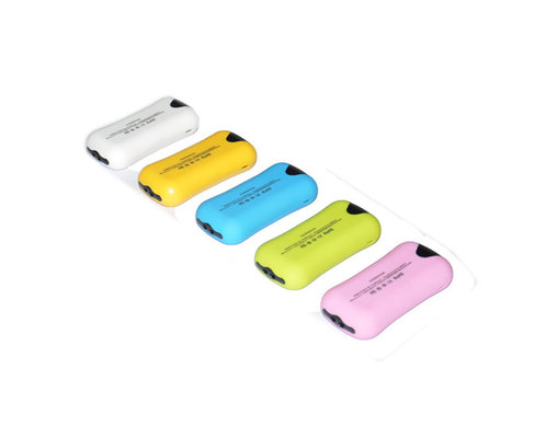Colorful cylinder power bank emergency metal external battery for HTC