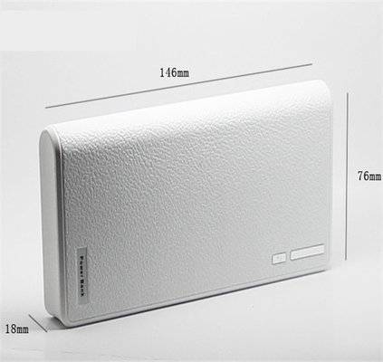10000mah Cell Phone Power Bank double USB li - polymer mobile charger