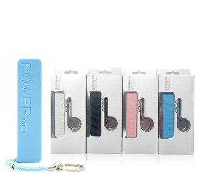 Professional Smartphone Fast Charge Power Bank 2200mAH in Black / Green / Yellow
