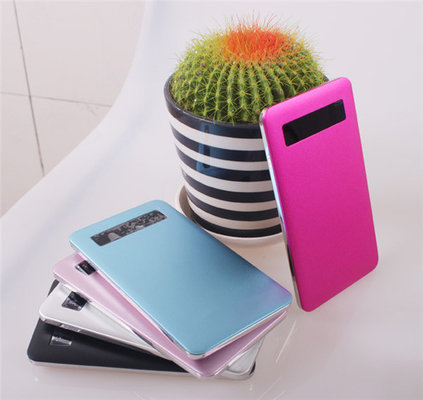 Led Screen mobile battery charger 4000mAH for samsung galaxy note , ultra thin
