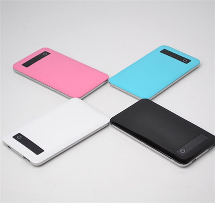 Led Screen mobile battery charger 4000mAH for samsung galaxy note , ultra thin