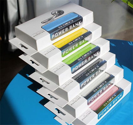 2200mAh Mini cell phone power bank keychain for Ipad / MP3 / MP4