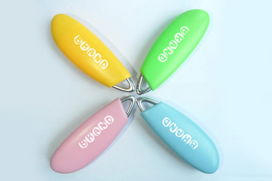 Mini Emergency Rechargeable Power Bank 2200mah Pink , Blue , Yellow , Green