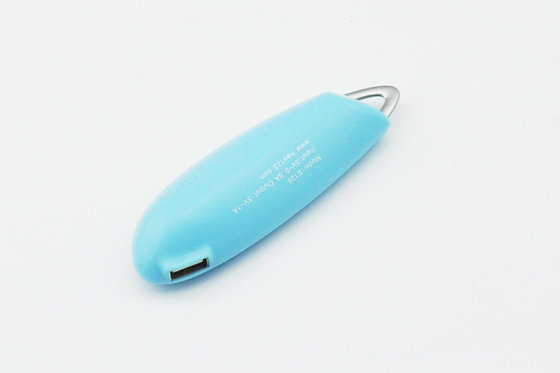 Mini Emergency Rechargeable Power Bank 2200mah Pink , Blue , Yellow , Green