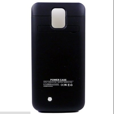 3800mah External Backup Case Battery Charger Flip Cover Case for Samsung Galaxy S5