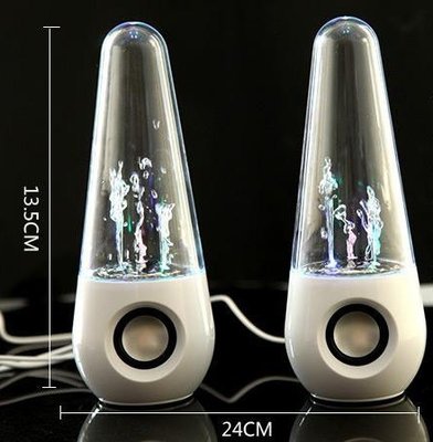 multifunctional Samsung S5 / iPhone Water Dance Speaker with  LED Light