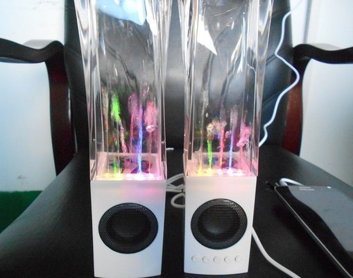 professional lighting water fountain speakers magic audio , DC 5V