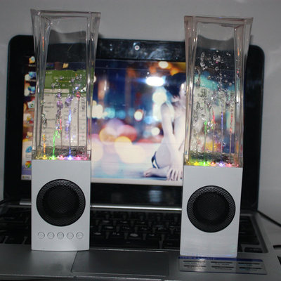 stick silicon music water dancing speakers 5 pin USB Rechargeable