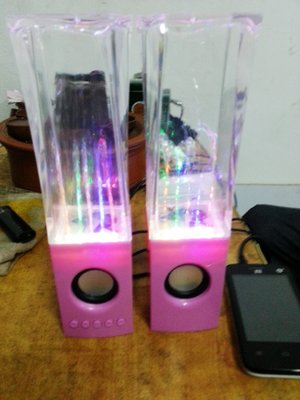 stick silicon music water dancing speakers 5 pin USB Rechargeable