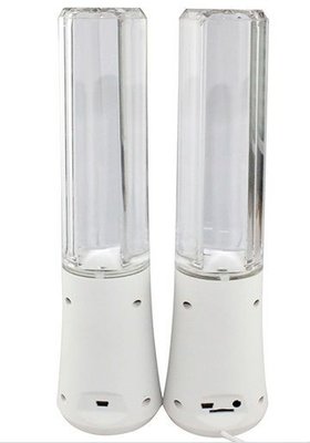 waterproof Desktop Water Dance Speaker USB Power Cylindrical wireless speaker