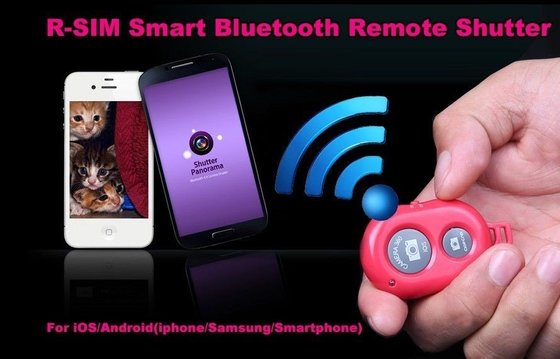universal Wireless self - timer bluetooth remote shutter for taking photos