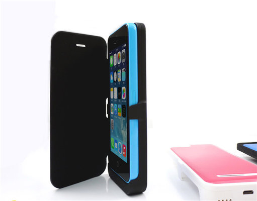 rechargeable iphone 5 external battery case 2800mah Wireless  power bank