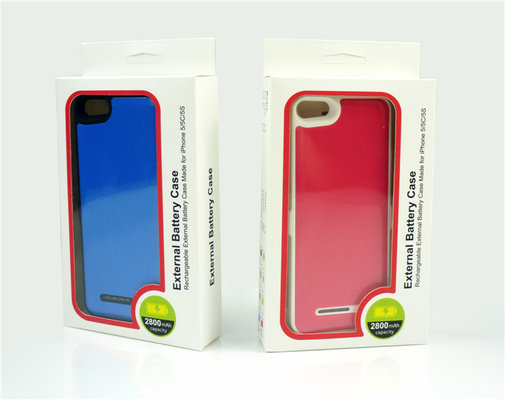 ultra thin 2800mah li - polymer External Battery Case for iPhone 5 / 5S